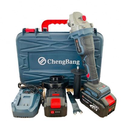 China 125mm Disc Brushless Cordless Angle Grinder Lithium Battery High Quality  Electric Grinder with Custom Logo for sale