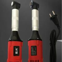 China Mini Micro Variable Speed Angle Grinder Electric Multi-function Marble Tile Elbow 90 Degree Stone Cleaning Polishing for sale
