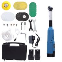 China Mini Micro Variable Speed Angle Grinder Electric Multi-function Marble Tile Elbow 90 Degree Stone Cleaning Polishing for sale
