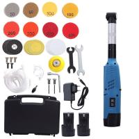 China Mini Micro Variable Speed Angle Grinder Electric Multi-function Marble Tile Elbow 90 Degree Stone Cleaning Polishing for sale