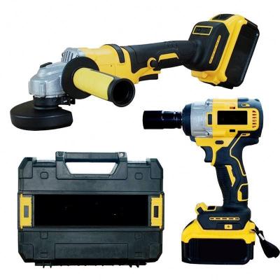 China High-Torque Lithium Impact Wrench for Automotive Repair 21V Industrial Grade Battery Power Electric Air Cannon Worker Sleeve for sale