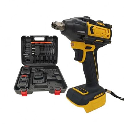 China New Arrival Industrial 12V Cordless Electric Brushless Torque Wrench Li-Ion Battery 200Nm Max Torque 1/2 Drive Size DIY 800W for sale