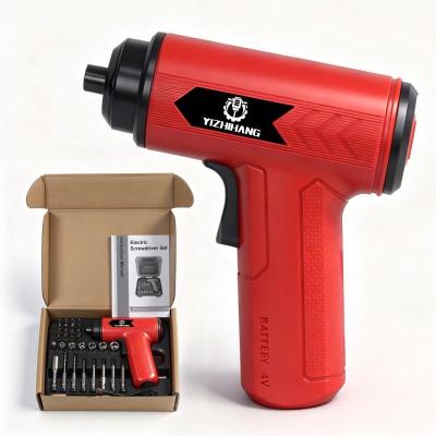 China Charging Drill Mini Electric Screwdriver with Lithium-Ion Battery - USB Charging Screwdriver for sale