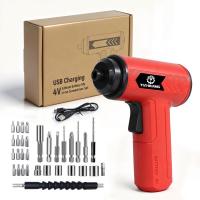 China Tool Mini Cordless Screwdriver Charging Battery Lithium-Ion Screwdriver Set for sale