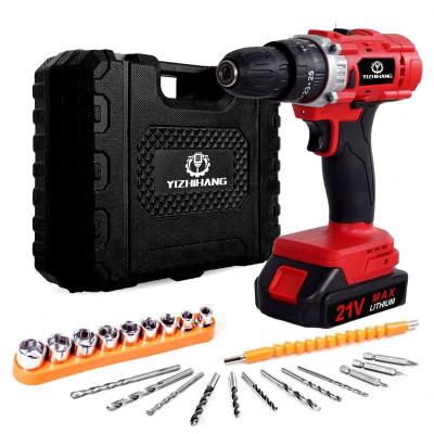 China Portable 21V Cordless Impact Lithium Battery Torque Screwdriver Kit with Wireless Battery Power, Mini Household Repair OEM for sale