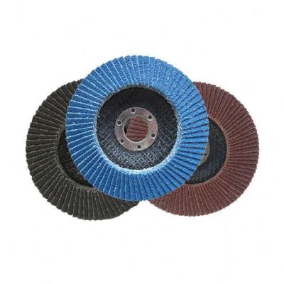 China Made in China Abrasive Tool Alumina Oxide Factory Wholesale Hot Sale Grit 40-120 Flap Disc 115mm Stainless Steel Polishing for sale
