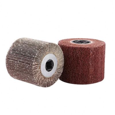 China High Efficiency Polishing Wheel Nylon Wheel for Metal Deburring and Rust Removal for sale