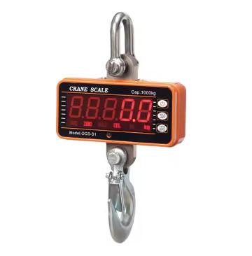 China Calibrate Digital Crane Weighing Scale 500Kg 1000Kg Heavy Duty Hanging Scale for sale