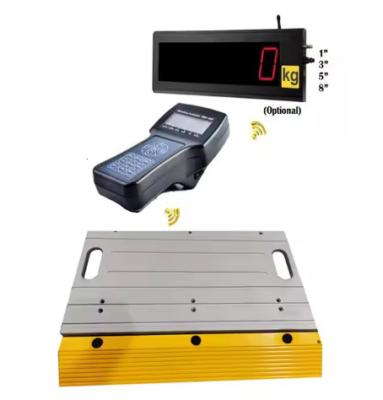 China Wireless Dynamic Truck Axle Scales Portable Axle Weighers Customizable for sale