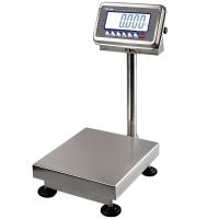 Quality Stainless Steel Carbon Steel Bench Weighing Scale 150kg/10g 400x500x140mm IP65 for sale