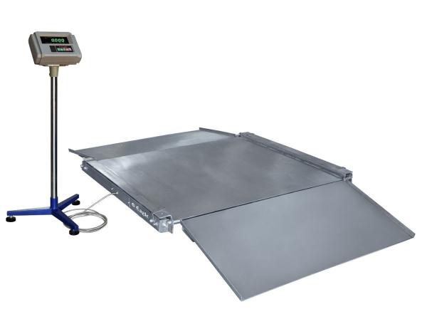Quality Ultra Low Profile Floor Scales Industrial Floor Weighing Scales 3x3 for sale