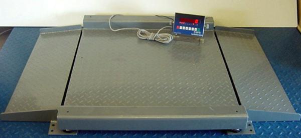 Quality Ultra Low Profile Floor Scales Industrial Floor Weighing Scales 3x3 for sale