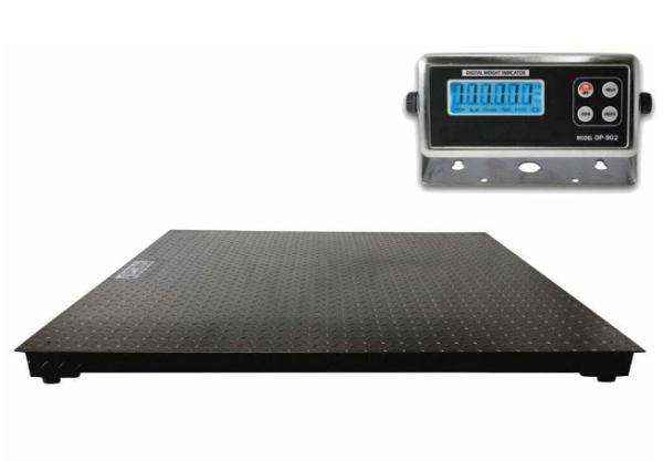 Quality 5'X5' Pallet Floor Scale 60"X60" 5000 Lbs Floor Scale With RS-232 Port for sale
