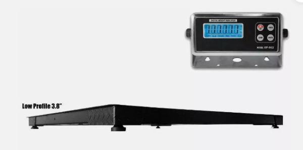 Quality 5'X5' Pallet Floor Scale 60"X60" 5000 Lbs Floor Scale With RS-232 Port for sale