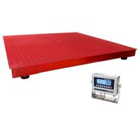 Quality 5000lbs All Weather Floor Weighing Scale Low Profile Pallet Scale 3.8" Height for sale