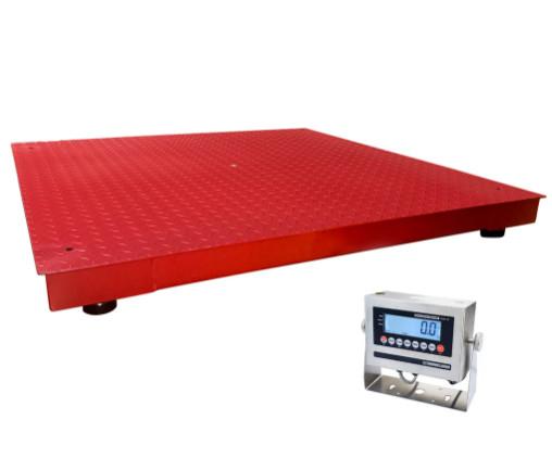 Quality 5000lbs All Weather Floor Weighing Scale Low Profile Pallet Scale 3.8