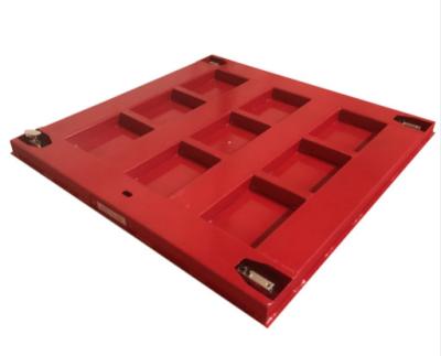 China 5000lbs All Weather Floor Weighing Scale Low Profile Pallet Scale 3.8" Height for sale