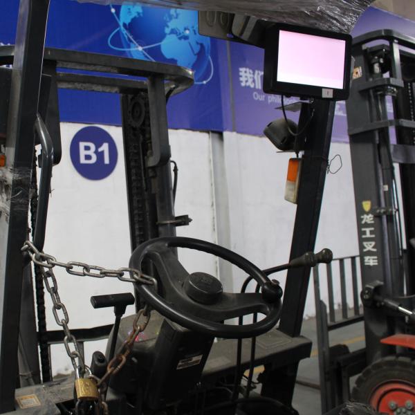 Quality 3.5 Meters Lifting Height Fork Truck Scales Forklift Scale For Warehousing for sale
