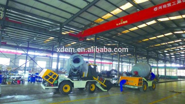 XDEM 3.5m3 Motomixer Self Loading Mobile Concrete Mixer
