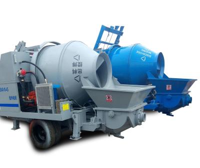 China Concrete Mixing And Pumping Machine Mobile Concrete Production Line JBS40 for sale