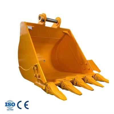 China Q355B Hoogwaardige graafmachine emmer Standaard Doel Type Emmer Algemeen Doel 1.5m3 Emmer Voor 35 ton graafmachines for sale