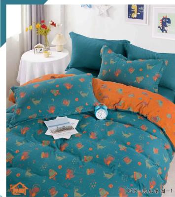 China Full Cotton Color Weaving Bedding Set Duvet Cover Jacquard Fabric Customized Size for sale