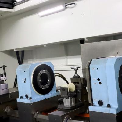 China Double Spindle CNC Lathe Machine 5.5kW Electric Motor 380V for sale