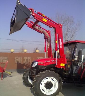 China TZ04D Farm Tractor Attachments , 0.16m3 Tractor Front End Loader Bucket for sale