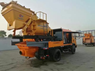 China 30m3/H 8Mpa Truck Mounted Diesel Concrete Mixer Pump for sale