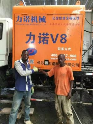 China 30m3/H 8Mpa Truck Mounted Diesel Concrete Mixer Pump for sale