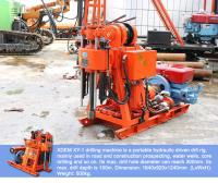 China 18HP 100m Well Drilling Machine for sale