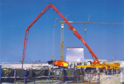 China 85km/H 66m Truck Mounted Concrete Pump SY5631THB 660C-8 for sale