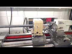 Double Spindle CNC Lathe Machine 5.5kW Electric Motor 380V