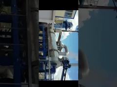 Mobile asphalt mixing plant