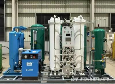 China Modular Design PSA Nitrogen Generator with 99.9% Purity and PLC Automatic Control for Laser Cutting for sale