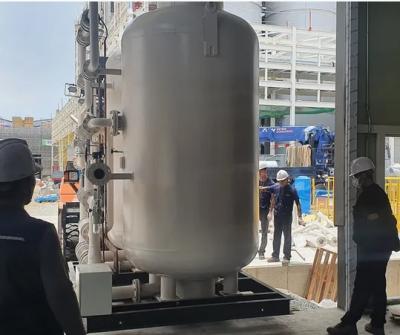 China Different Sizes Nitrogen Generator 99.99% Purity 50 Nm3 Air Separation Unit Gas System for sale
