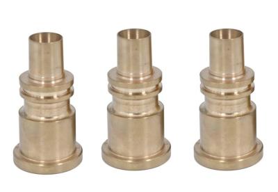 China Bead Blasted CNC Turning Parts Heat treatment Titanium CNC Machining Parts for sale