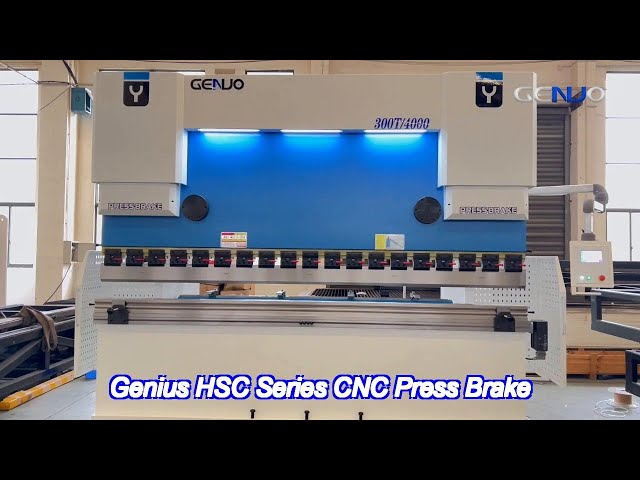 Controle do frenagem por impressão CNC de 100 t