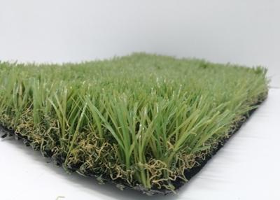 China Olive Green Soft Synthetic Grass Anti - Mildew , High Density Faux Grass For Dogs for sale
