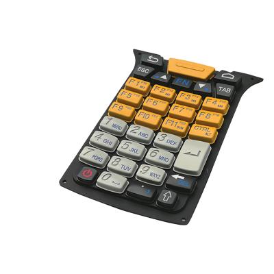 Cina Stampo chiave in silicone a più cavità con tastiera in silicone personalizzata per macchina POS in vendita