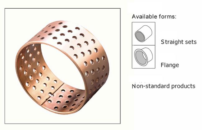 wrapped bronze bushings