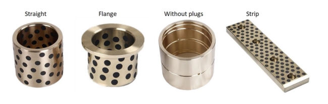 graphite plugged bronze bushings