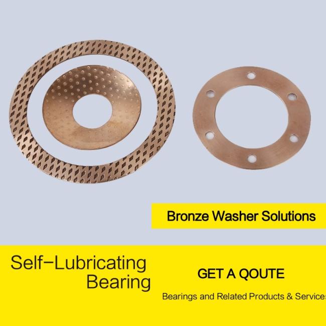 wrapped bronze bearing