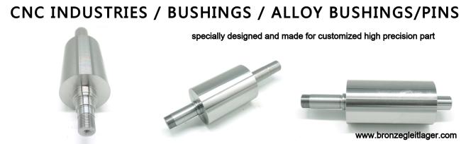 OEM GB-42CrMo Steel Valve Bushing Shaft Bushing Rod CNC Machining Parts