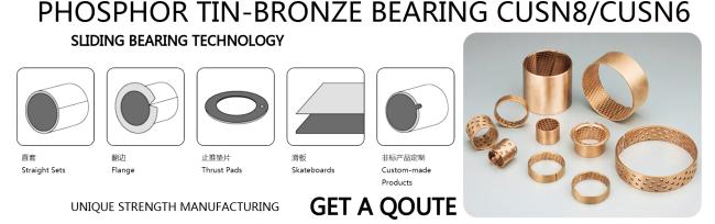wrapped bronze bushings