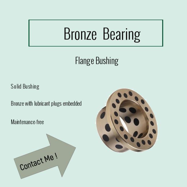 graphite plugged bronze bushing