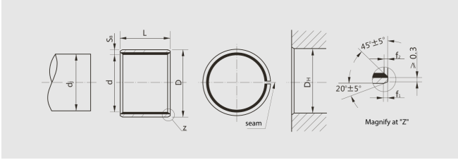 Self Lubricating Bushing Plain Bearings 
