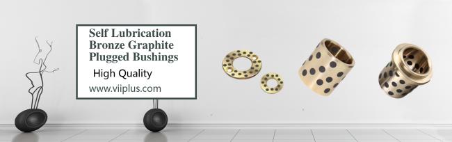Self Lubrication Bronze Graphite Plugged Bushings