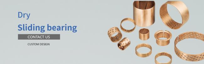 Wrapped Tin Bronze Bushes Dry Sliding Bearings