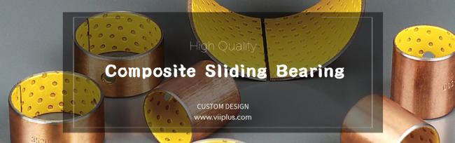 plain bearing pom bushings split type dry sliding bushes